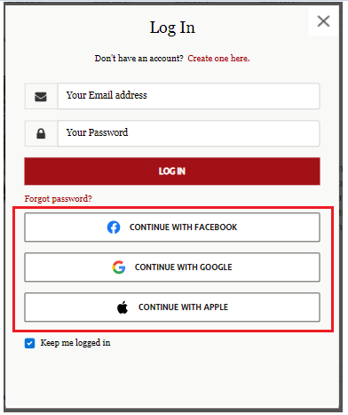 Logging into Globeandmail.com